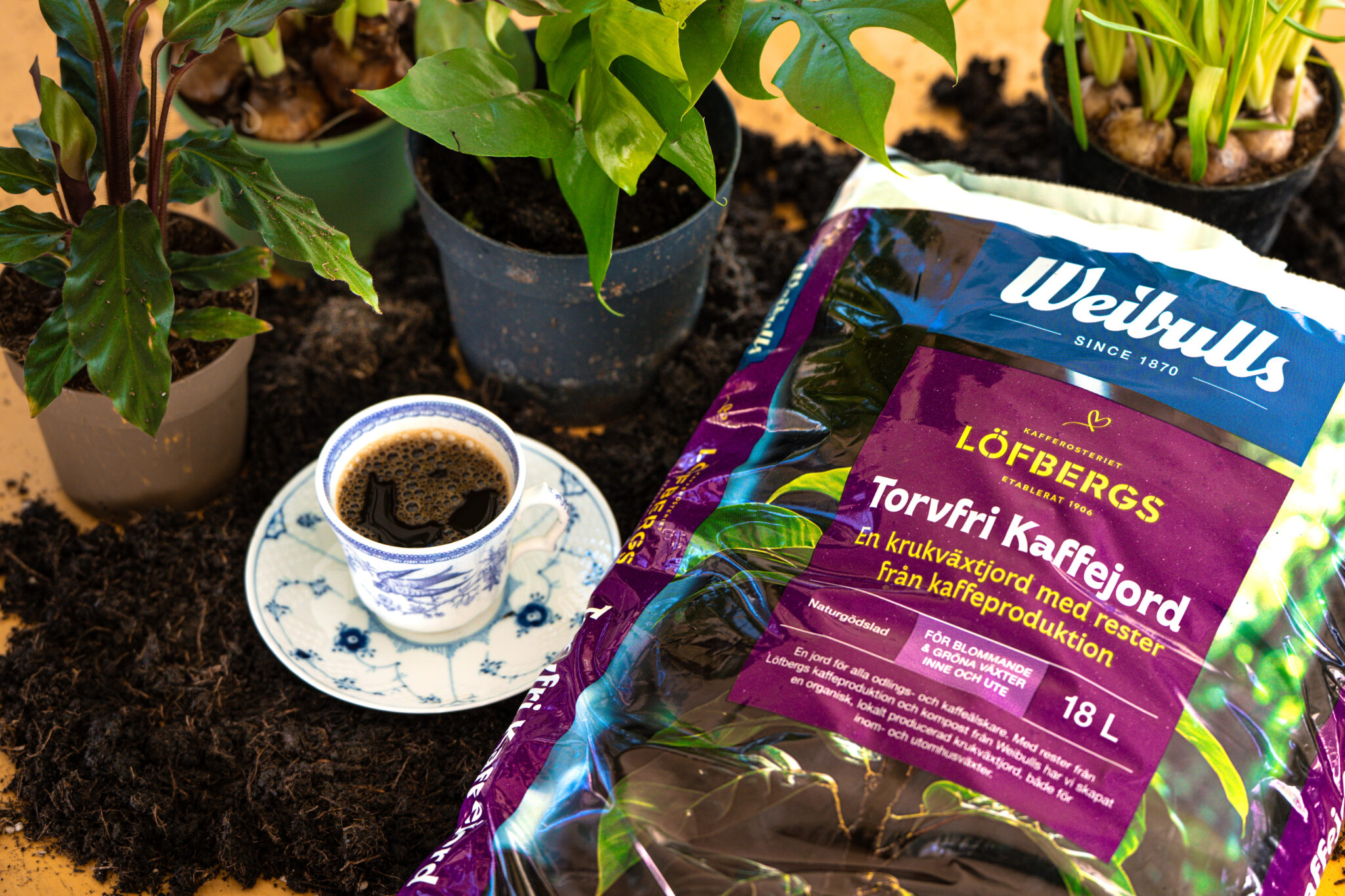 Löfbergs & Weibulls lanserar torvfri kaffejord! | Löfbergs